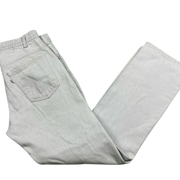 Levi's | Jeans | Vintage 7s Levis White Tab Straight Leg Denim Usa 30 X ...